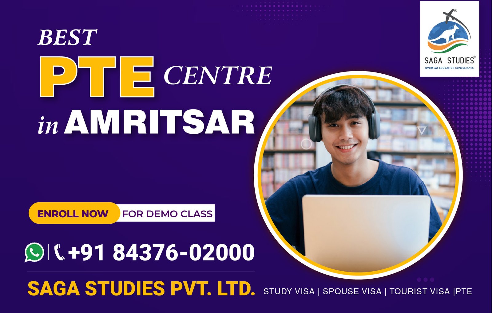 PTE Coaching | PTE Exam | Best PTE Centre in Amritsar